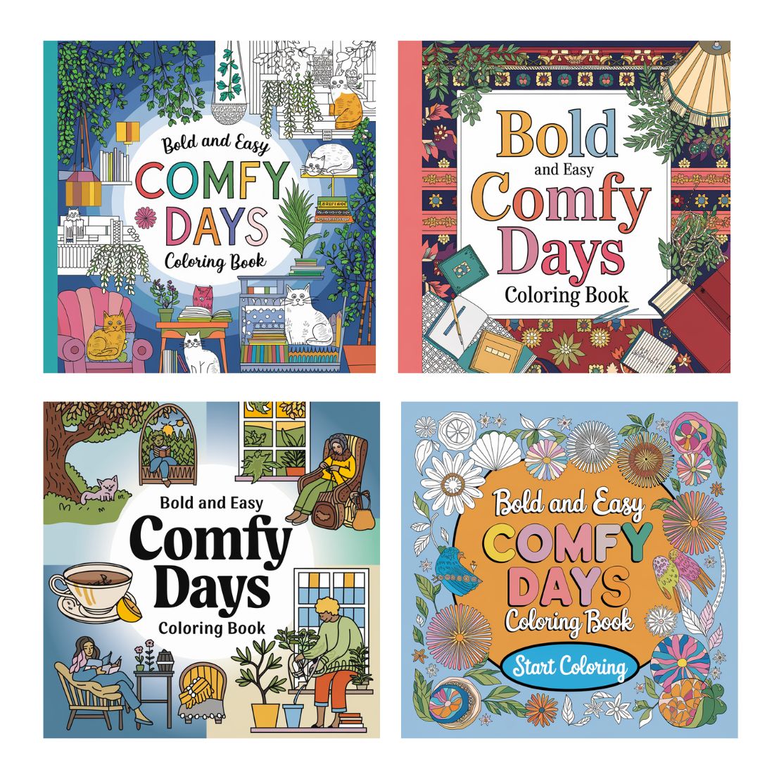 Free Comfy Days Coloring Pages for Kids and Adults